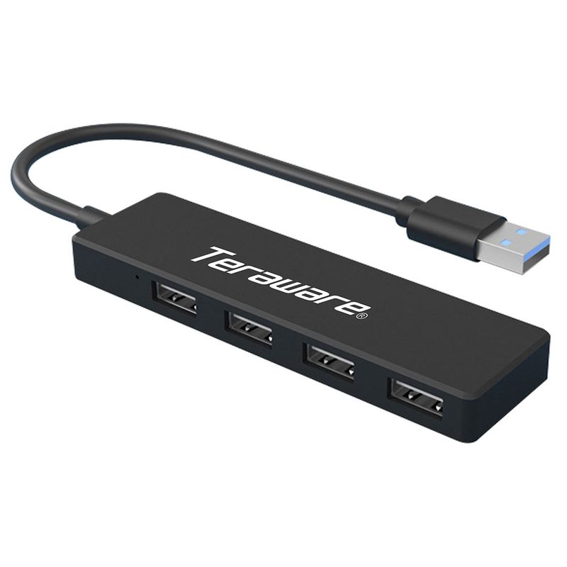 Hub Teraware conector USB con puertos USB 2.0 x3/USB 3.0 x1 - Coolbox