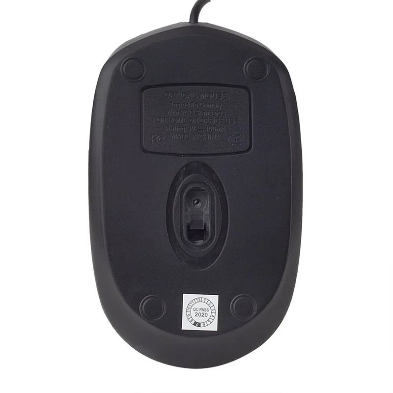 Mouse alámbrico Teraware PJT-M218, conexión usb, 1000 dpi, 3 botones ...