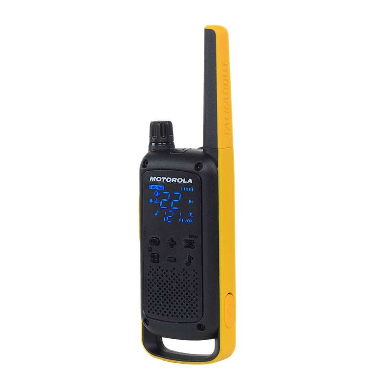 Radio FRS Motorola Talkabout T470PE con linterna, 14 canales, alcance ...