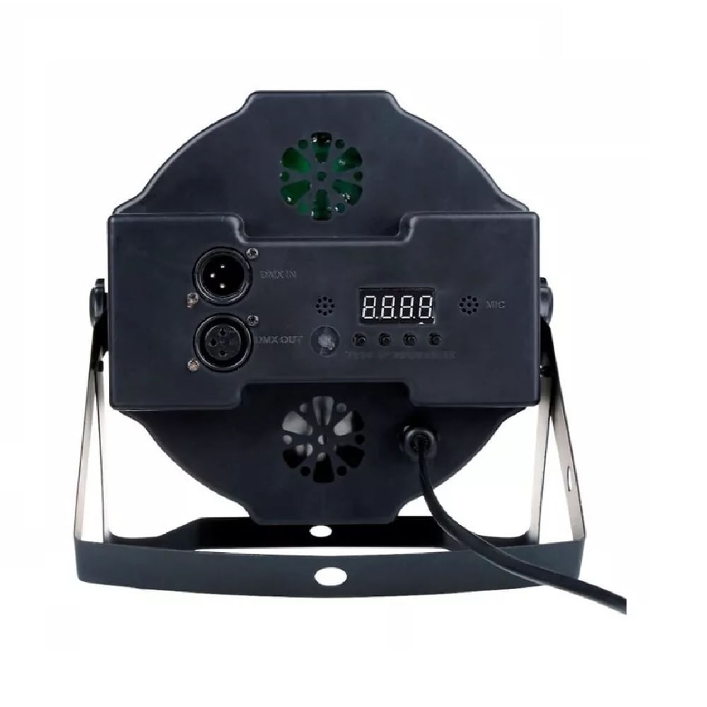 Tacho Par Led, potencia 36 X 3w, color UV, modo autorítmico - Coolbox