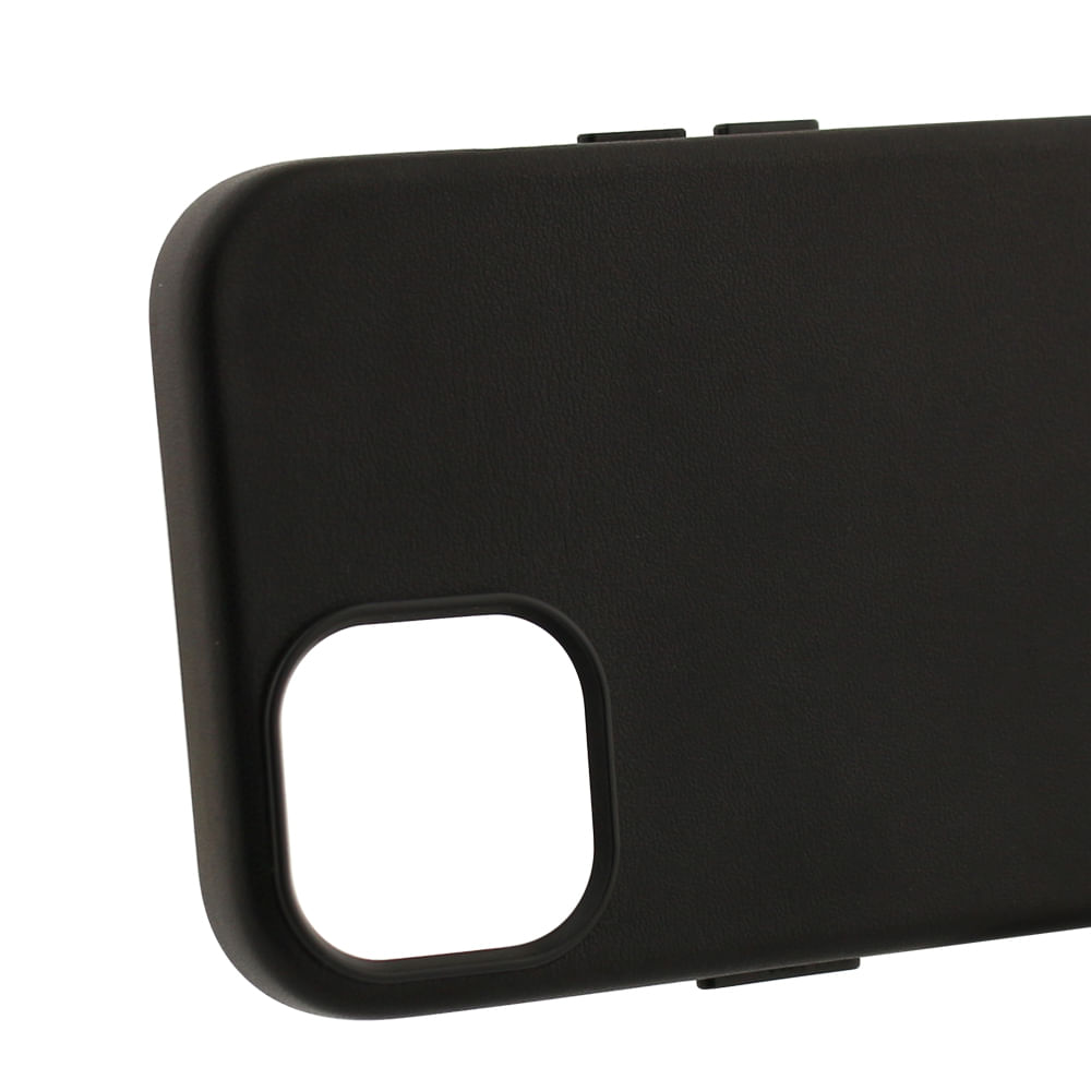 Case para iPhone 14, piel sintentica, con MagSafe para carga ...