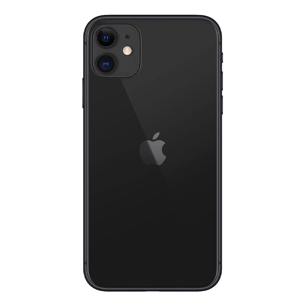 iPhone 11 128GB, 4GB RAM, cámara 12+12MP, pantalla 6.1", negro - Coolbox