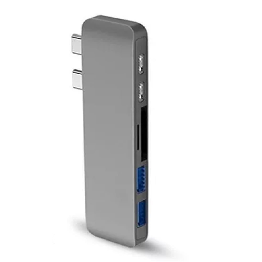 Hub para Macbook doble USB-C y USB 3.0 - Coolbox