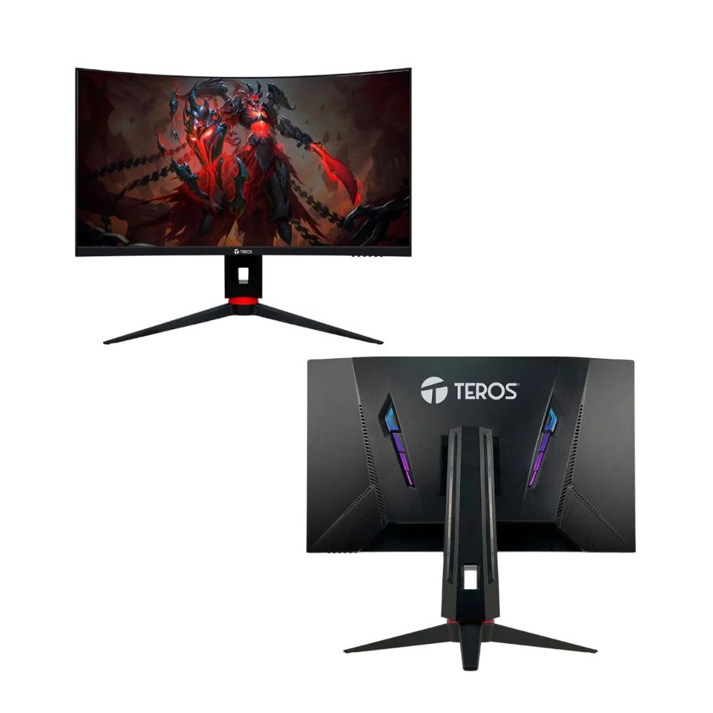 Monitor gamer curvo 27" Teros TE-2765G Panel VA, QHD(2560x1440), 165Hz ...