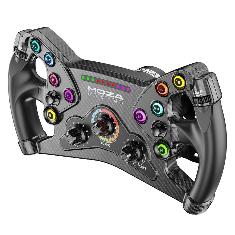 Volante Moza KS Formula, negro - Coolbox