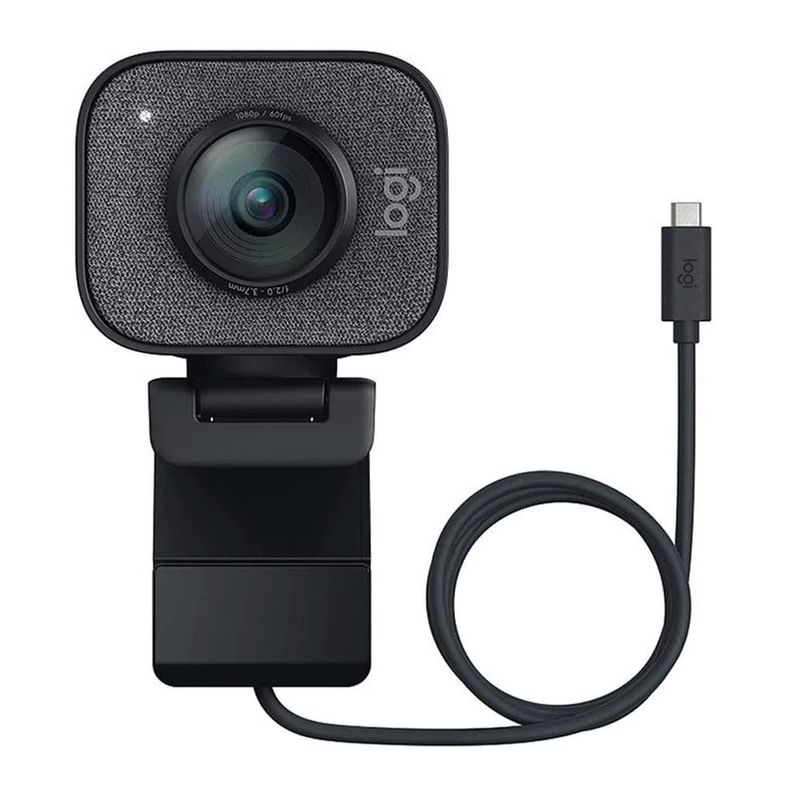 Cámara web Logitech Streamcam Plus FHD 1080p, conexión USB Tipo-C ...