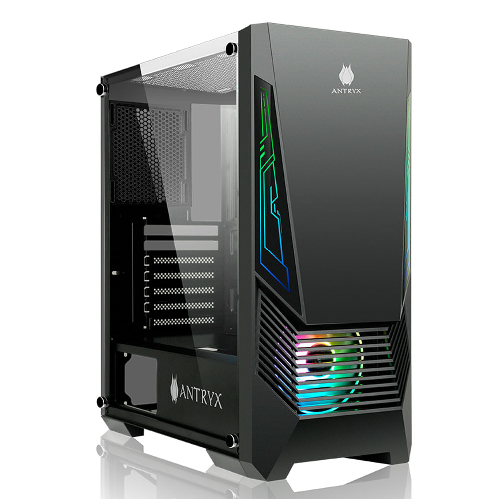 Gabinete Antryx Xtreme NC-257 Black c/fuente B500w - Coolbox