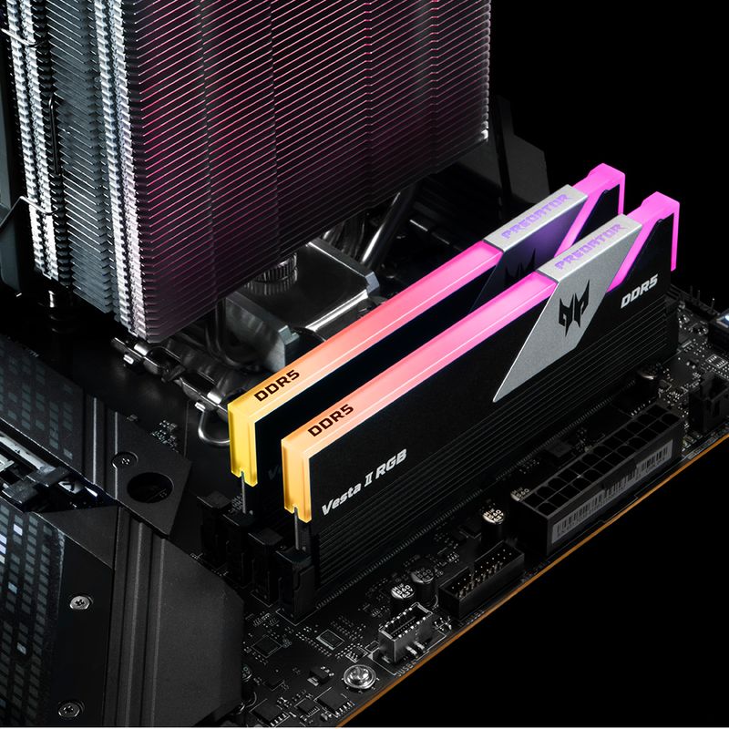 Memoria Ram Predator Vesta II V1 32GB (16GBx2) DDR5, 6000MT/S, negro ...