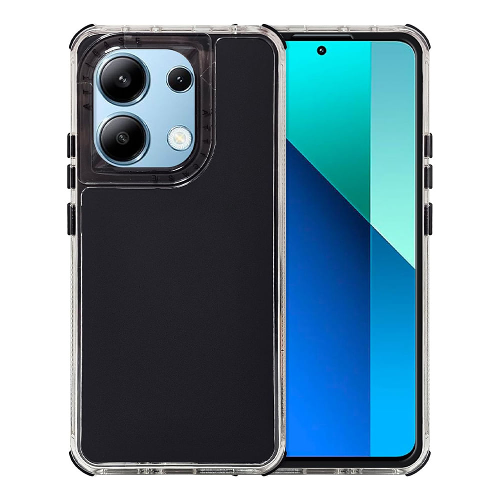 Case Redmi Note 13 Pro 360, 3 capas, negro - Coolbox