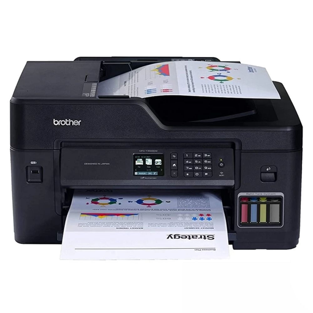 Impresora Brother MFC-T4500DW A3 multifuncional WiFi tinta - Coolbox