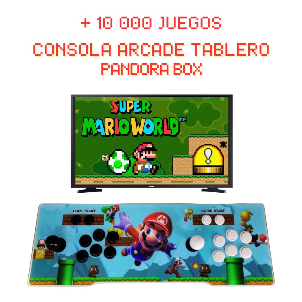 Consola Arcade Pandora Box Mario Bros - Coolbox