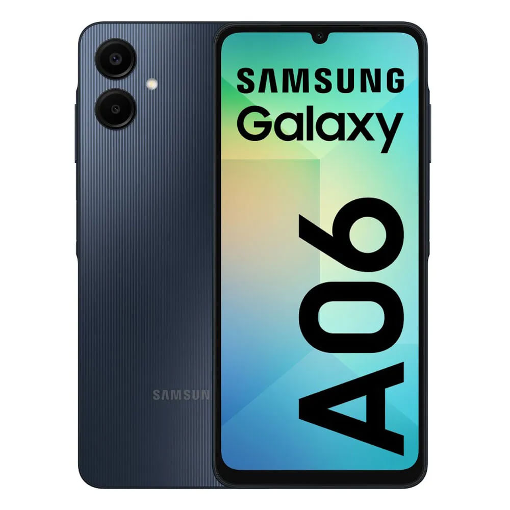 Samsung Galaxy A06 4G 64GB 4GB RAM cámara 50MP negro - Coolbox