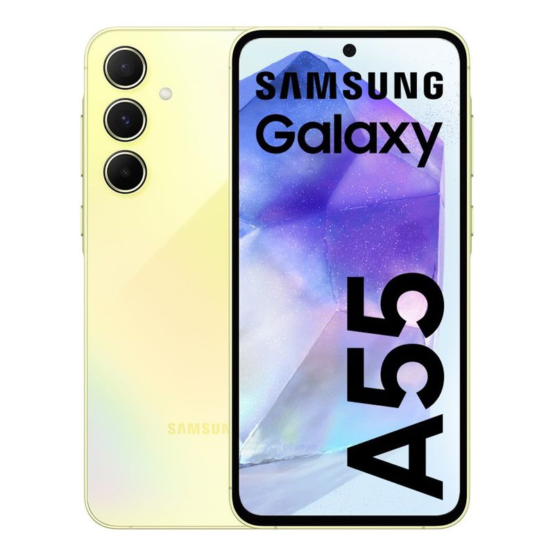Celular Samsung Galaxy A55 5G 256GB, 8GB ram, cámara principal 50MP + 12MP + 5MP, frontal 32MP ...