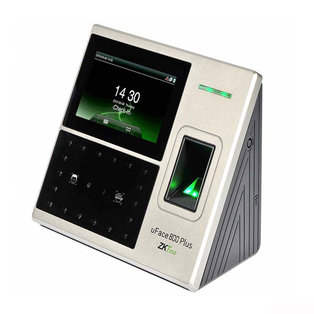 ZKTeco uFace800 Plus control biométrico negro-plata - Coolbox