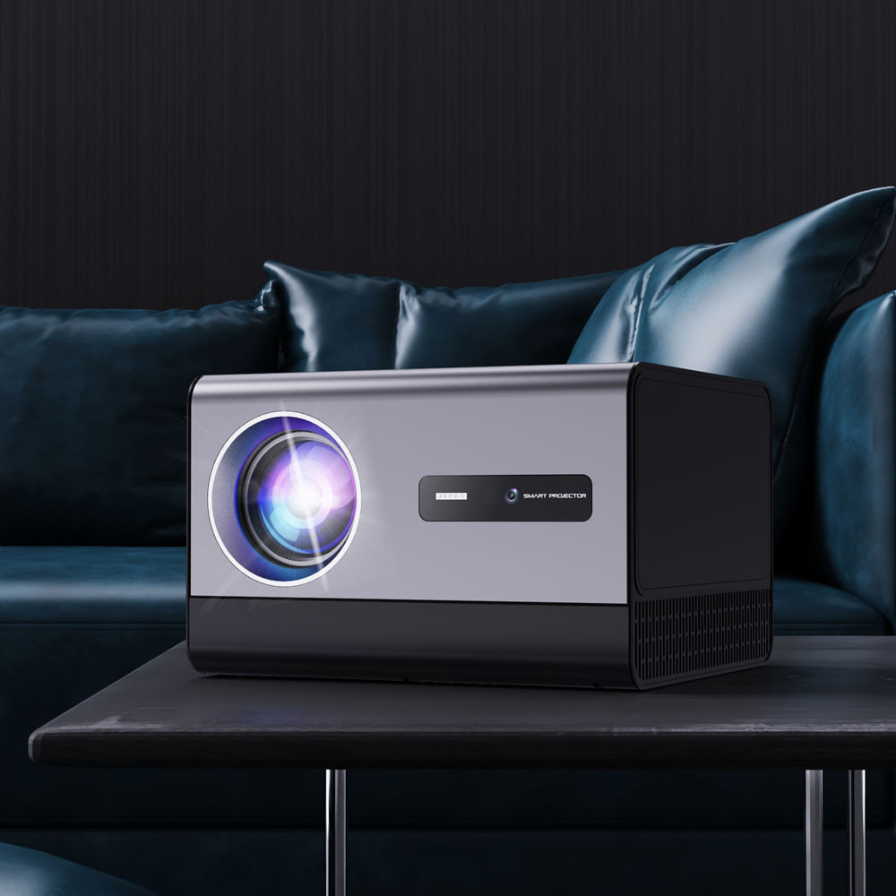 Proyector portátil Westminster LCD 4K, 15000 lúmenes, negro - Coolbox