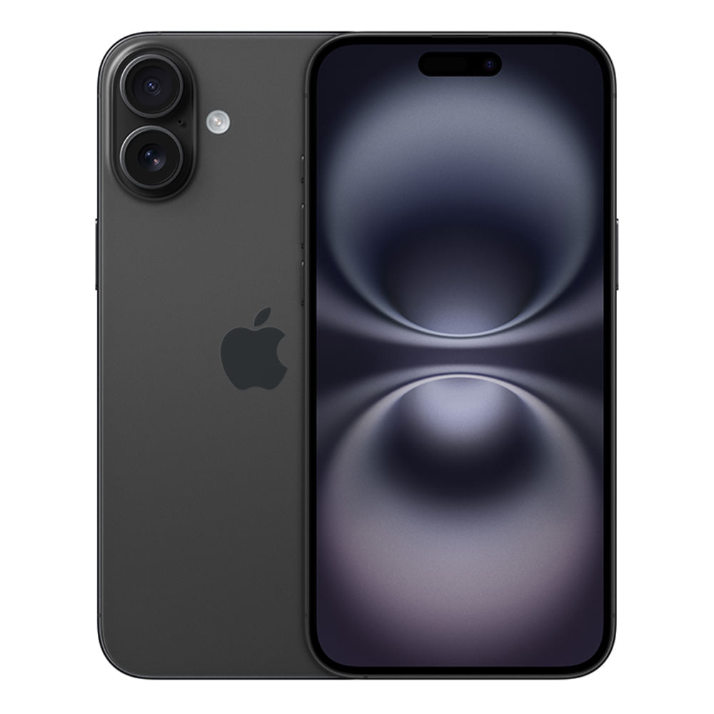 iPhone 16 Plus 128GB 6.7", negro, 5G, 48+12MP, selfie 12MP - Coolbox