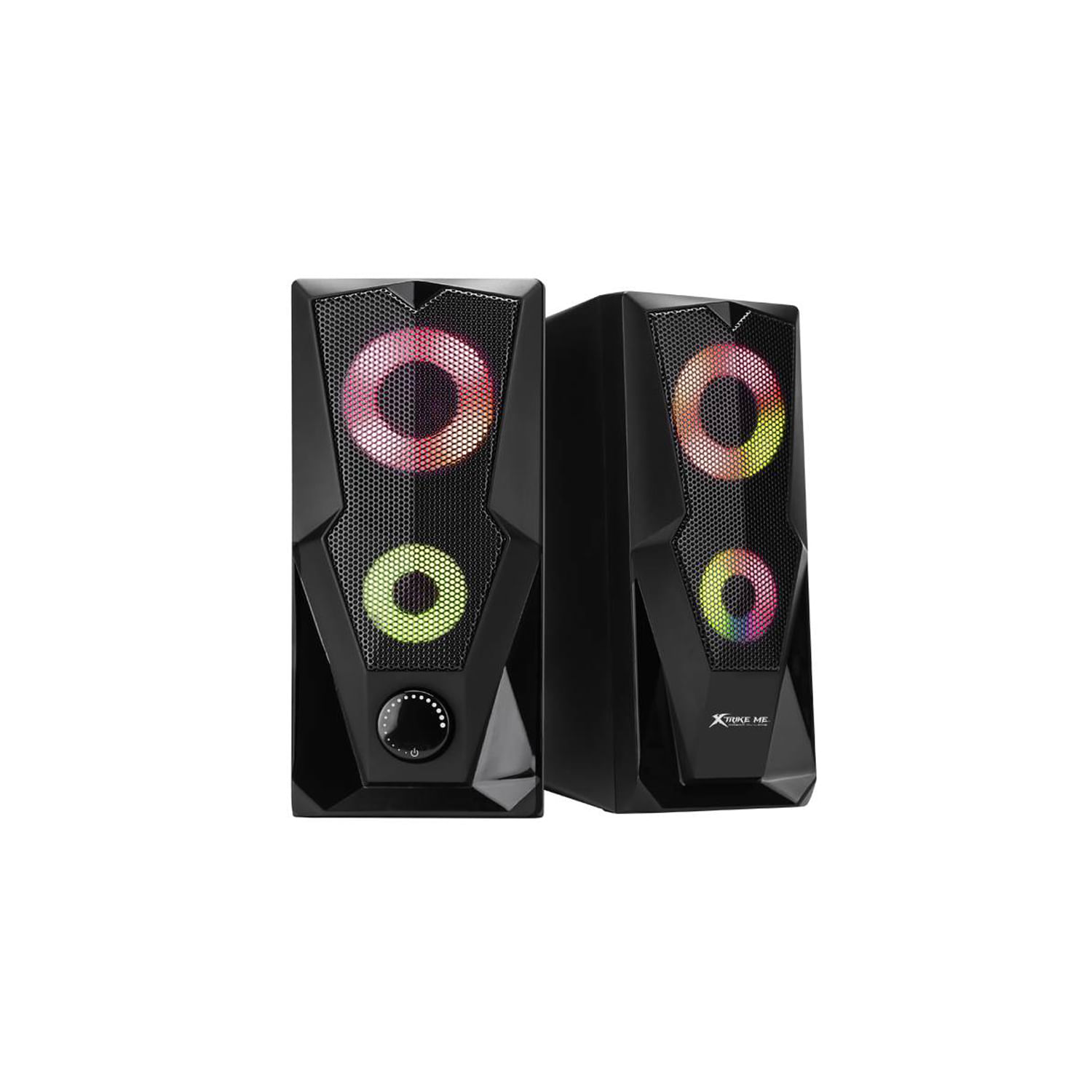 Parlante gamer Xtrike Me SK-501 6W RGB USB jack 3.5mm negro - Coolbox