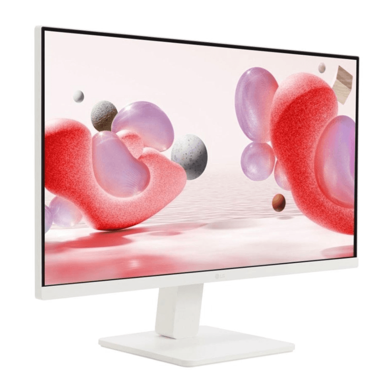 Monitor LG LED 24" plano B2B IPS de 23.8” Full HD, 1920x1080 blanco ...