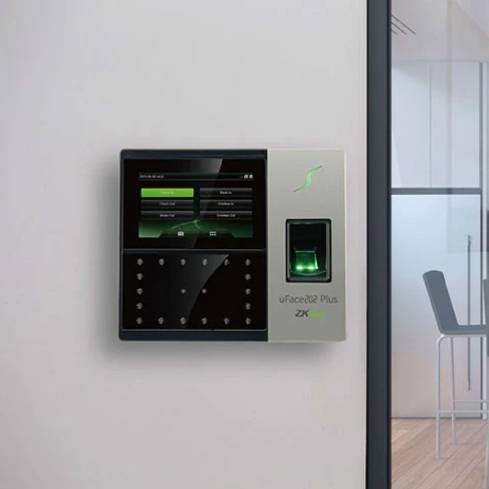 Control de acceso y asistencia biométrico negro - ZK-UFACE800PLUS - Coolbox