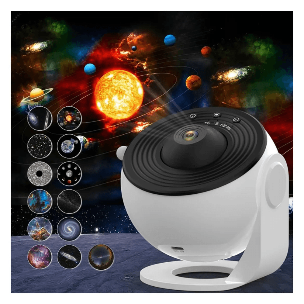 Proyector Planetario Galaxy Star 12 en 1 - Coolbox