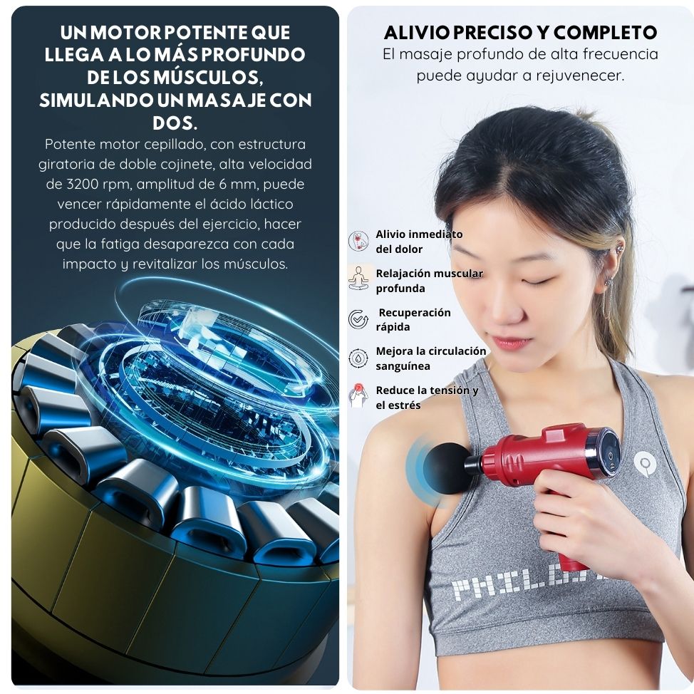 Pistola de masajes Victoria Han HG.320 - Coolbox