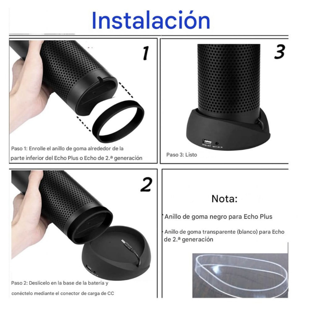 Base de batería portátil Smatree - Coolbox