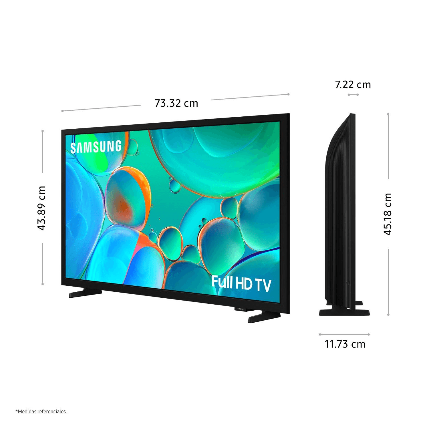 Televisor plano Samsung 32" FHD Led 60hz Smart TV (2025) - Coolbox