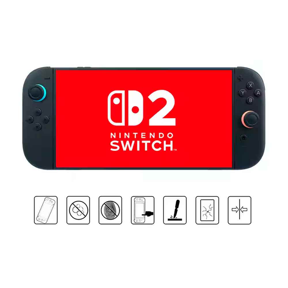 Pack 3 micas de vidrio templado, para Nintendo Switch 2 - Coolbox