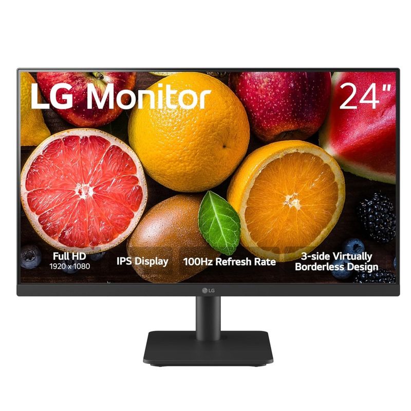 Monitor LG 24MS500-B 23.8" Full HD, IPS, 5ms - Coolbox