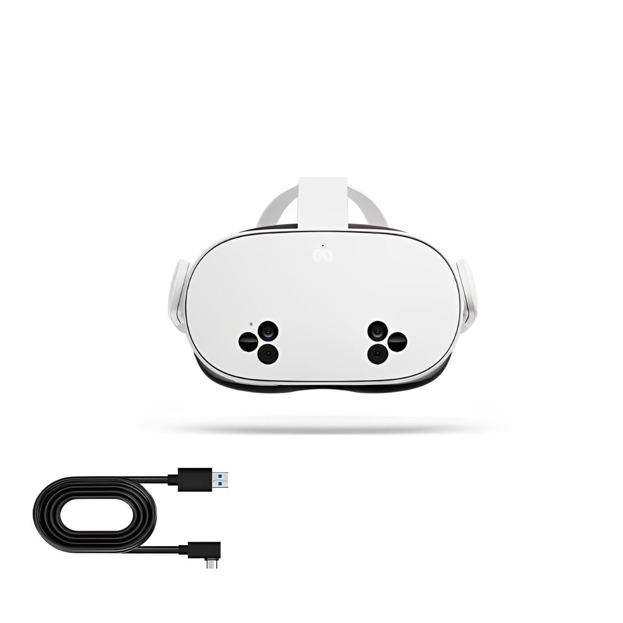 Gafas VR Meta Quest 3S 128GB pack cable link blanco - Coolbox