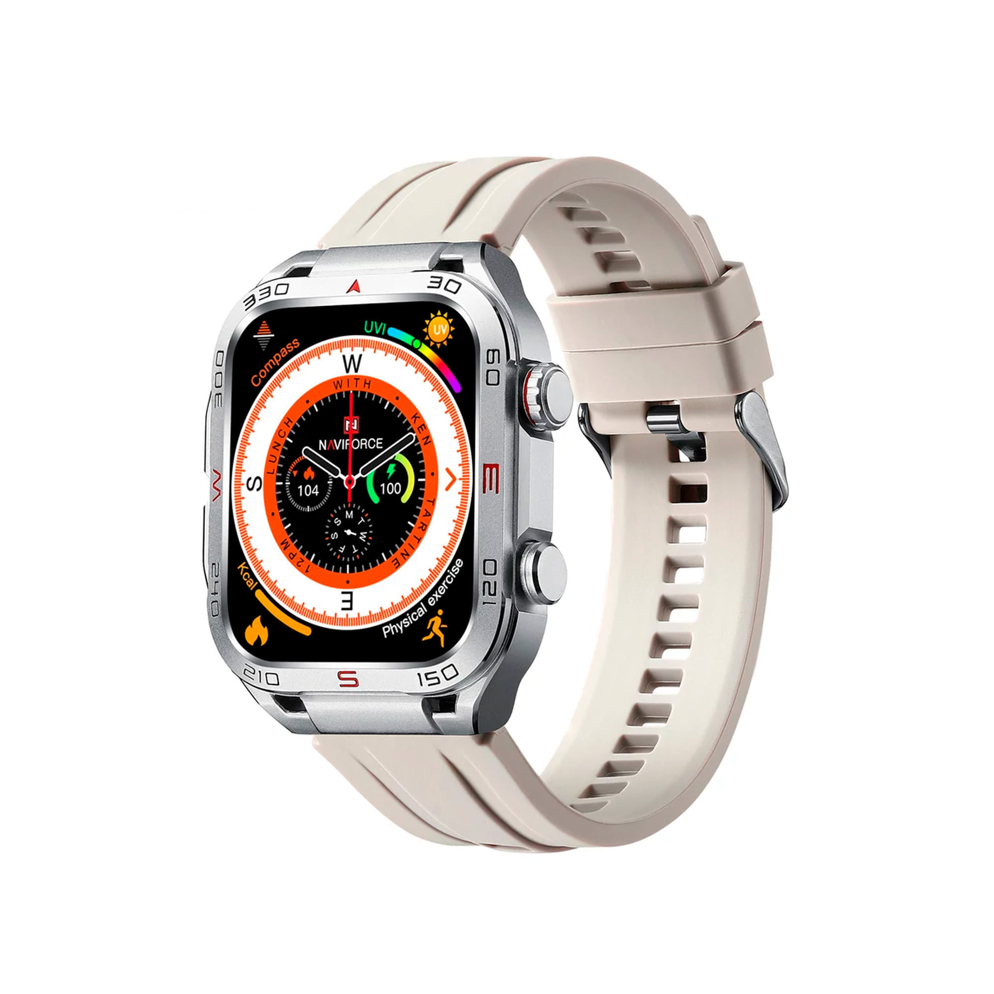 Smartwatch Naviforce NT11 beige OLED - Coolbox