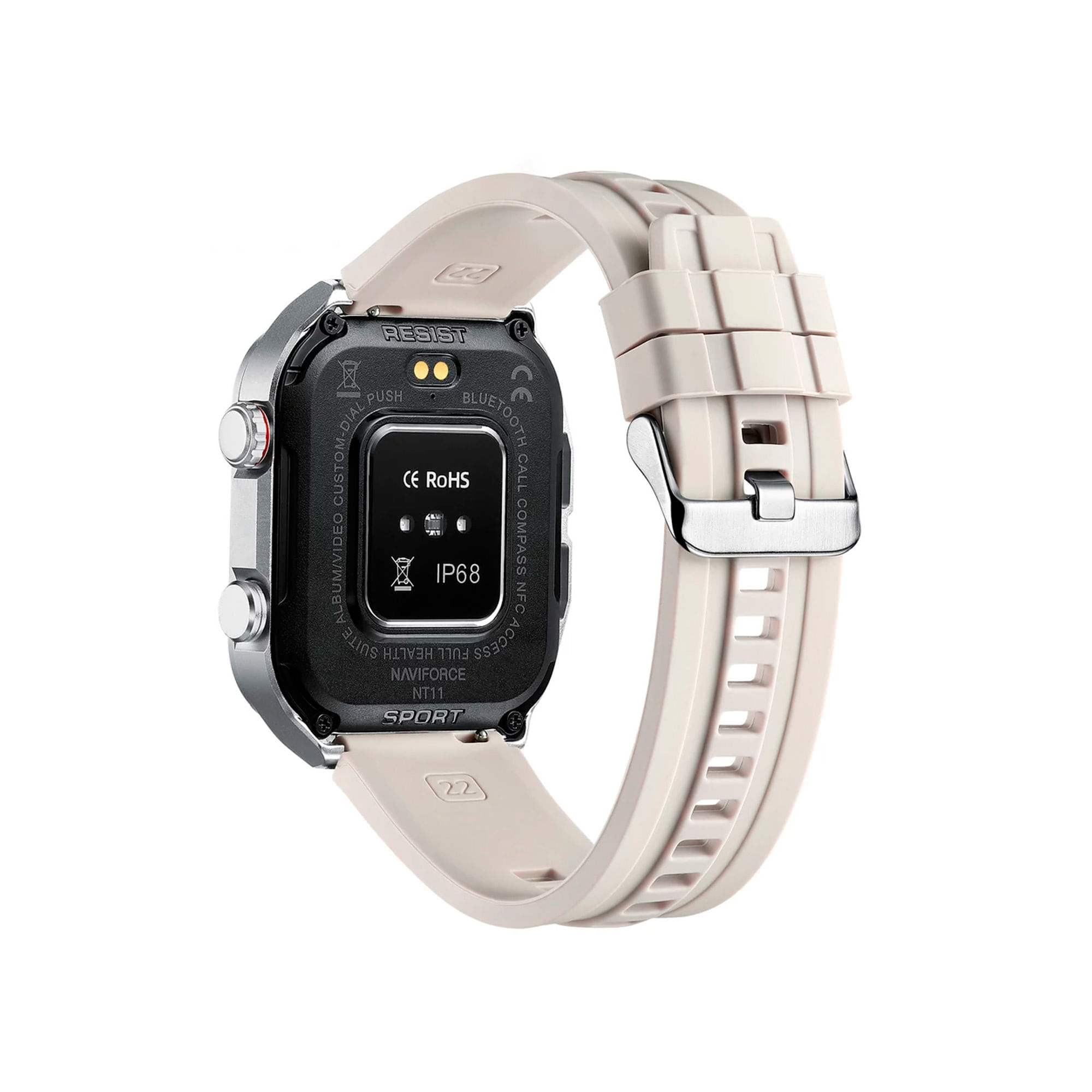Smartwatch Naviforce NT11 beige OLED - Coolbox