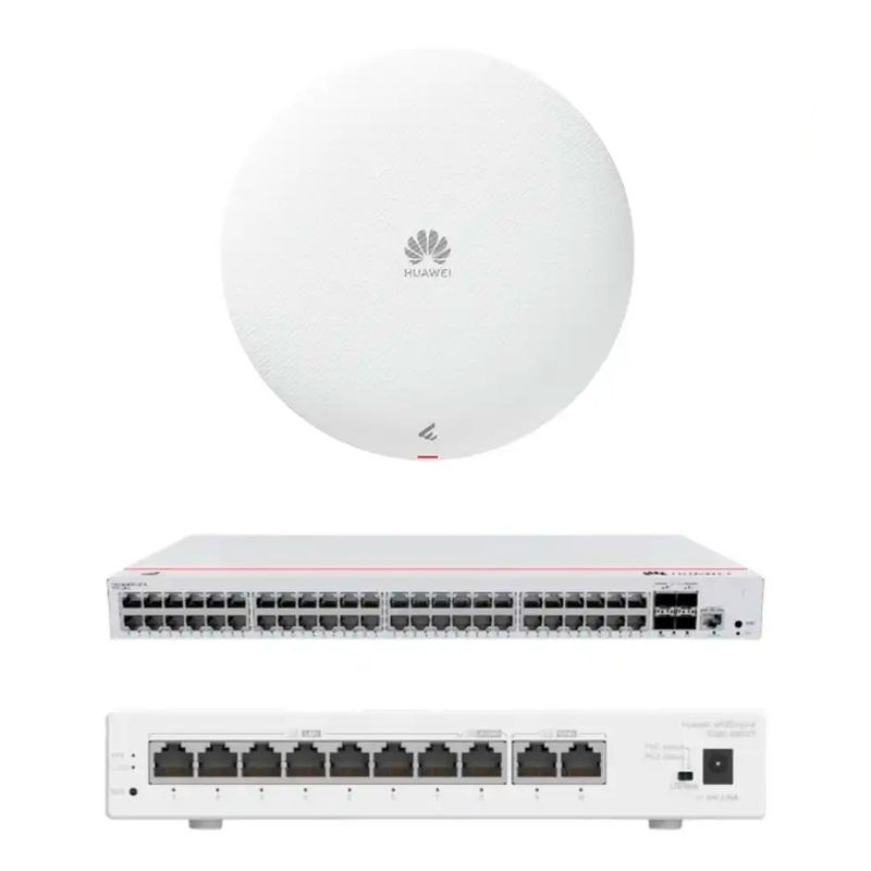 Combo Huawei Pro router switch y 6 access points WiFi 6 - Coolbox