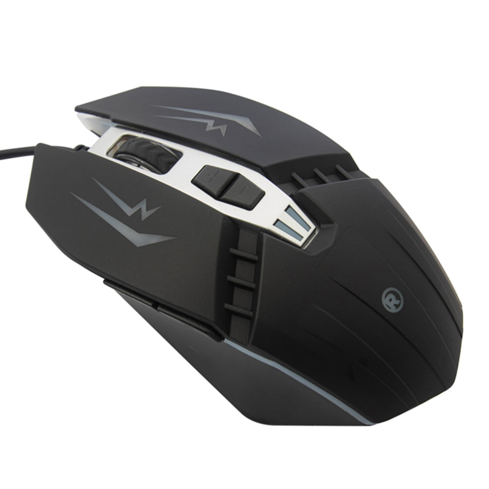 Mouse Gamer Radioshack con luces de colores - Coolbox