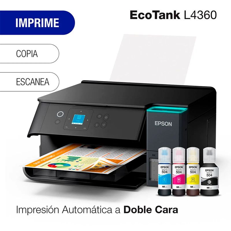 Epson L4360 Multifuncional Wi-Fi Ecotank con Dúplex - Coolbox