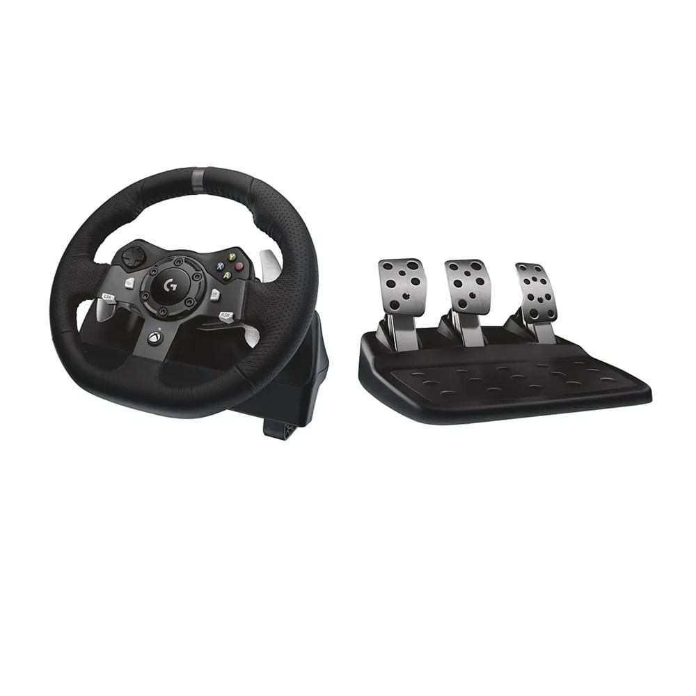 Volante LOGIC G920 Driving Force para Xbox y PC USB negro - Coolbox